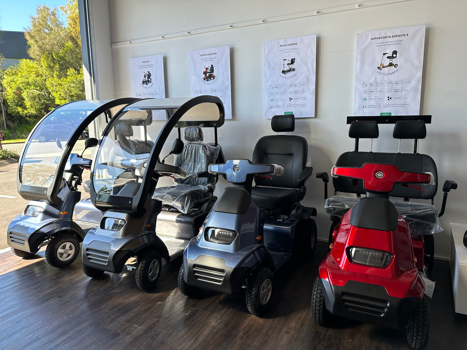 Afikim Mobility Scooters - Heavy Duty, Mid-size Multi-purpose Scooter ...